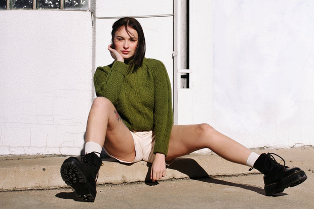 Sweater Short Shorts Doc Martens Partyonwayne