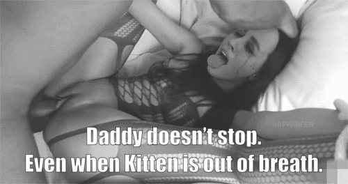 Daddy Doesnt Stop Daddybumskitten