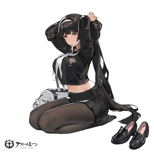 Takao Azur Lane Quad