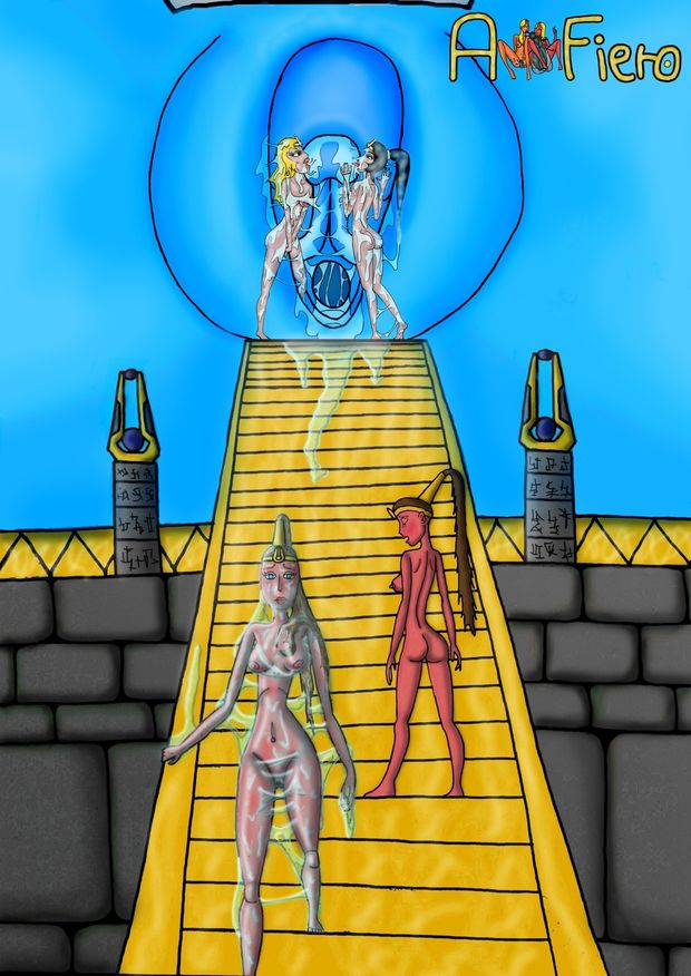The Arrival Of The Blue Goddessby A Fiero Afiero