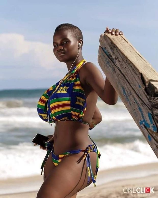 Pamela Watara Modella Ghanese Dalle Grandi Tette Deluca385