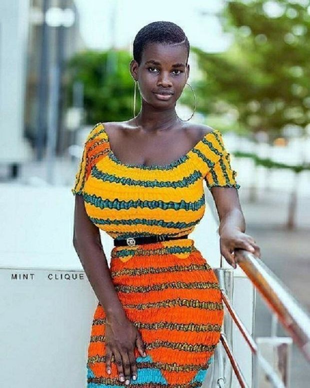 Pamela Watara Modella Ghanese Dalle Grandi Tette Deluca385