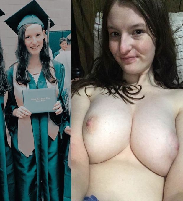 Graduate Dressed Undressed Boobspussyassman