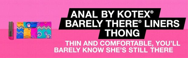 New Kotex After Anal Thin Liners Bombshellbra