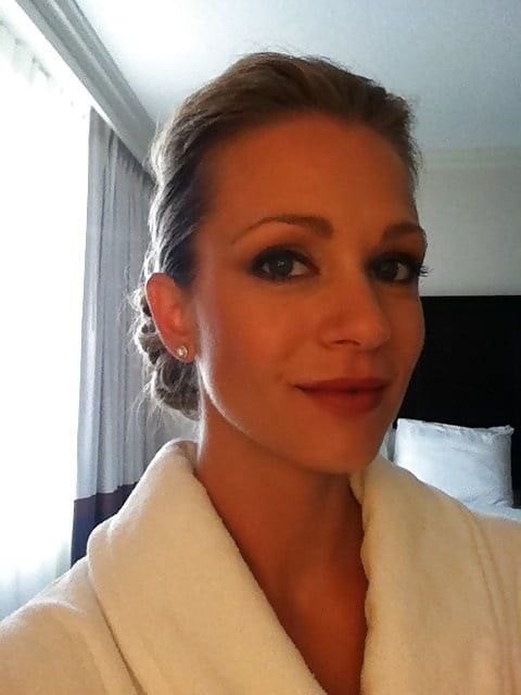 Aj Cook In A Robe Ronswanson9481