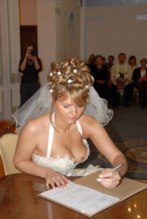 Sexy Bride With Qos Tattoo Pendragon55