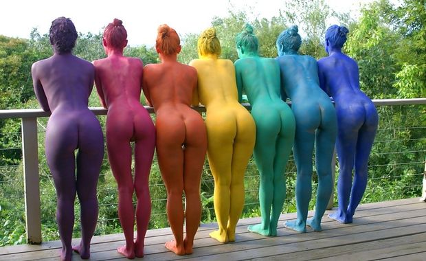 Rainbow Papur