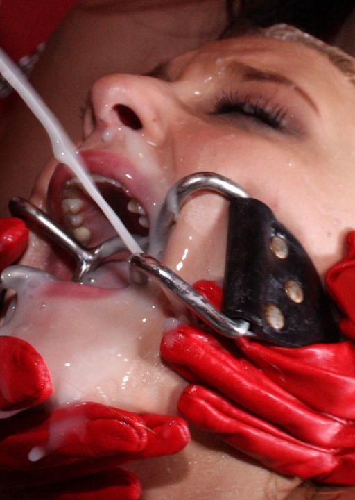 Cum Facial And Ring Gag Besamer