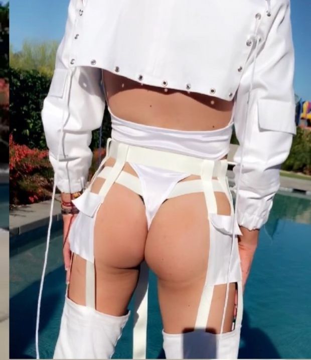 James Charles White Thong Fyr4445
