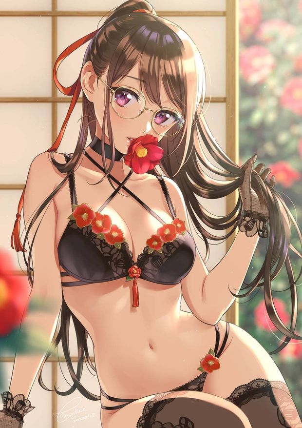 Sexy Flower Lingerie Brunodepaw