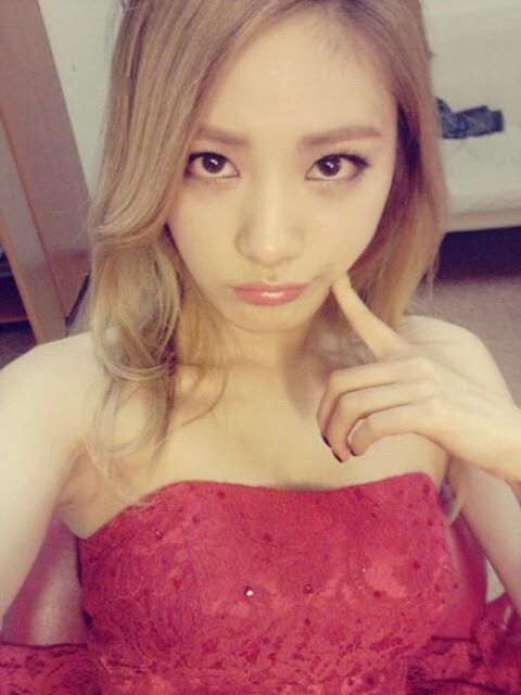 Im Jin Ah Nana Kpop Red Dress Lilaznhotlips