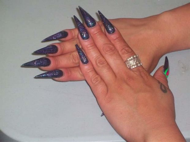 Long Nails Stiletto Style Icarusnewport