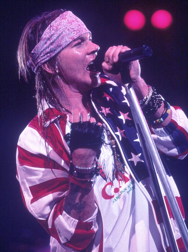 Axl Rose Performance Xurgatzen