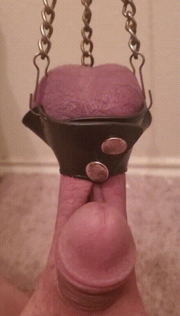 Leather Parachute Pulling On Balls Sexrepository69