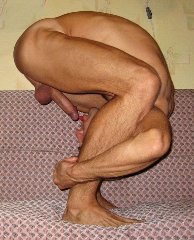 Licking His Own Cock Tubbys1st