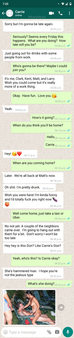 Cheating Texts Pics