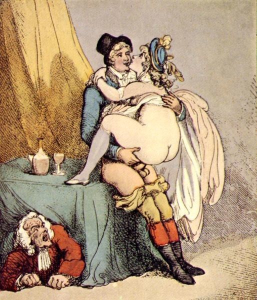 Thomas Rowlandson Blu109