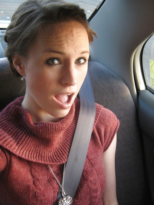 College Gf Wide Open Teasing Mouth 2 Bonnner