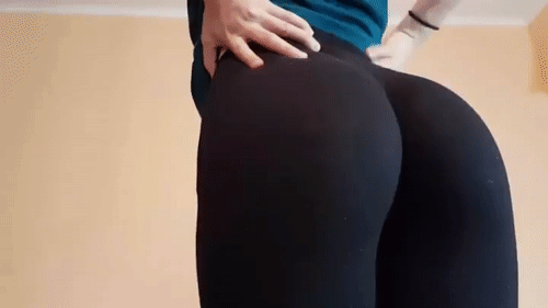 Whore Wearing Firm Fitting Yoga Pants Phuqdemon