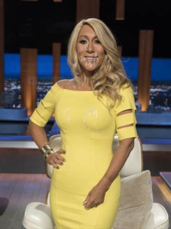 Lori Greiner Cumshot In Her Yellow Dress Trickery89