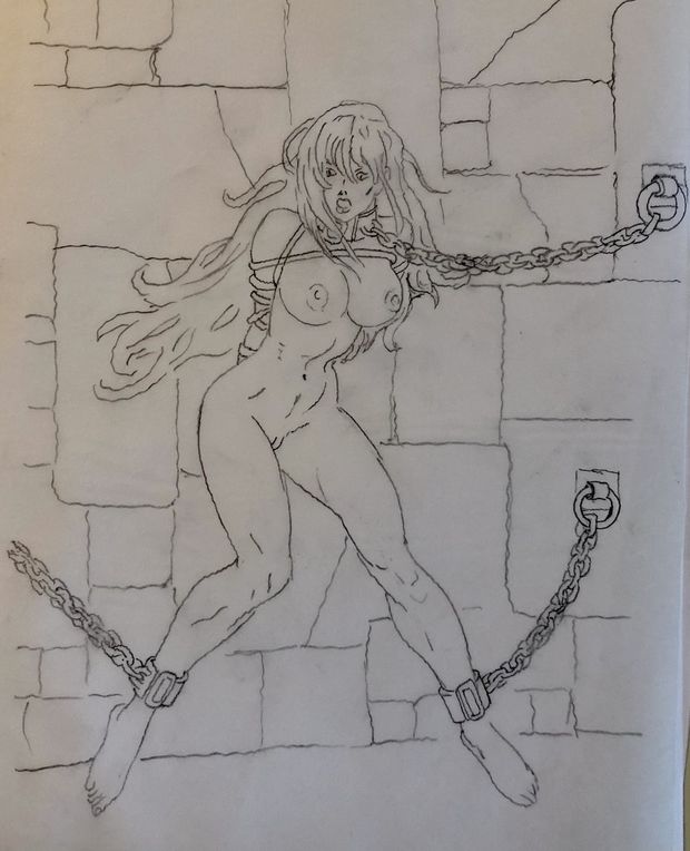 Sscanz Bondage Sketchbook Pin 64554486 