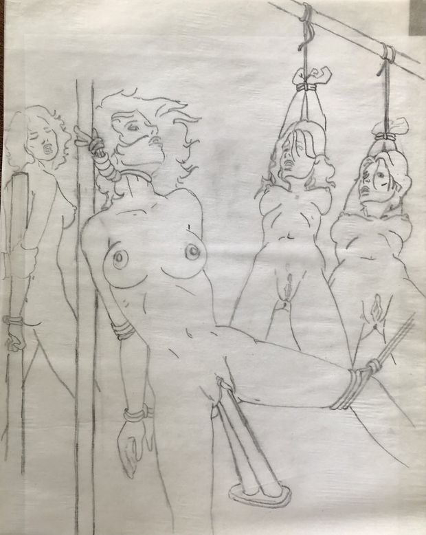 Sscanz Bondage Sketchbook Pin 64554628