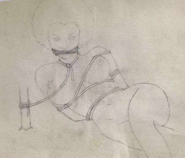 Sscanz Bondage Sketchbook Pin 64554660
