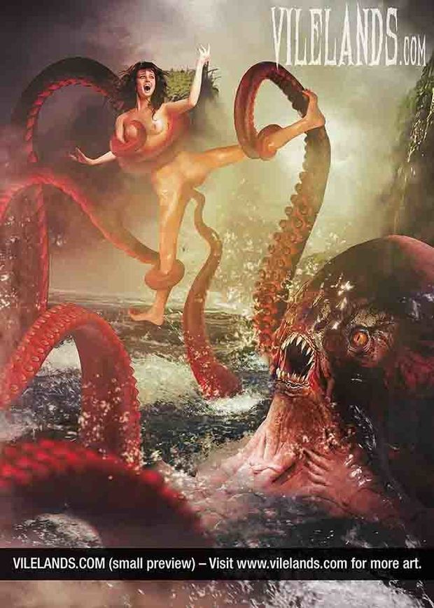 The Kraken Tentacle Porn By Vilelands Vilelands