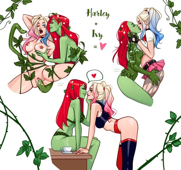 Poison Ivy Harley Quinn Jumblejunk