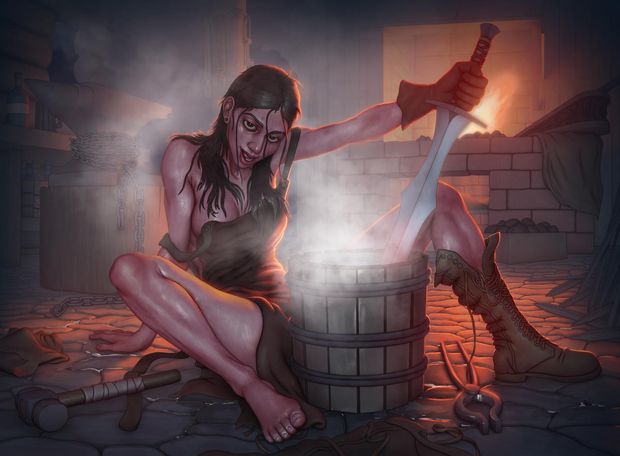 Horny Blacksmith Rasti