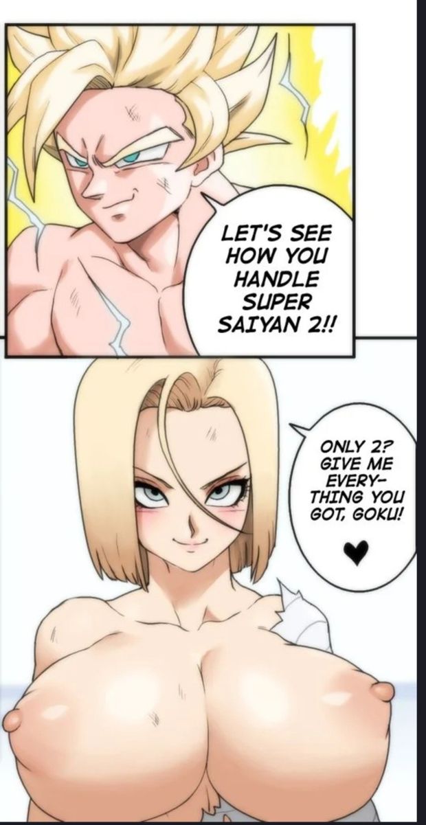 Android 18s Wardrobe Malfunction Thiswhatimlookinfor