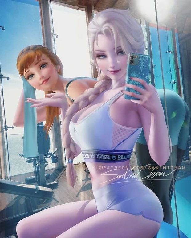 Elsa And Anna Maharnweoo
