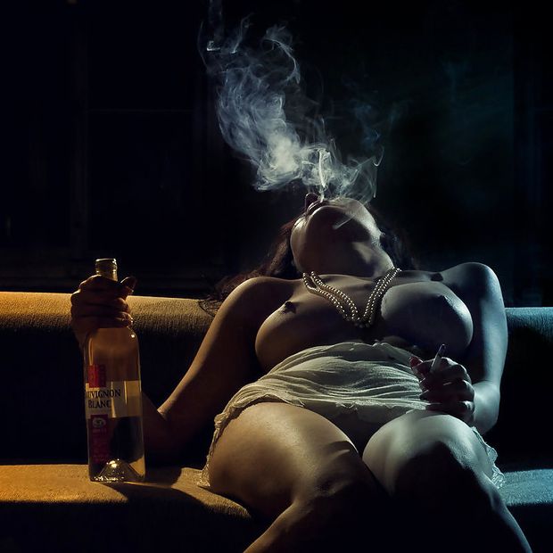 Booze And A Cigarette Ricksbigdick