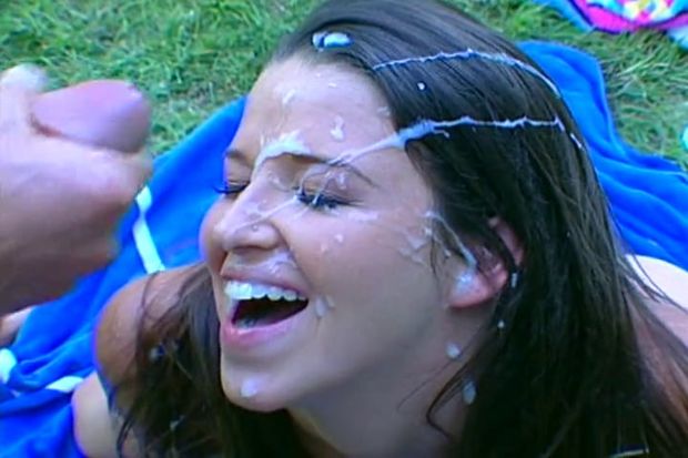 Cum All Over Face And Hair Heymasturbator
