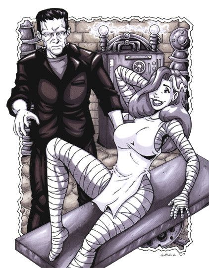 Bride Of Frankenstein Blue92