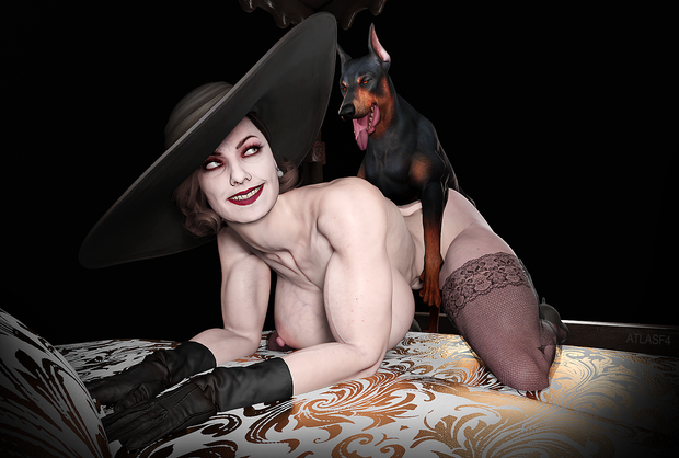 Alcina Dimitrescu Intent On Female Pleasure Clint229
