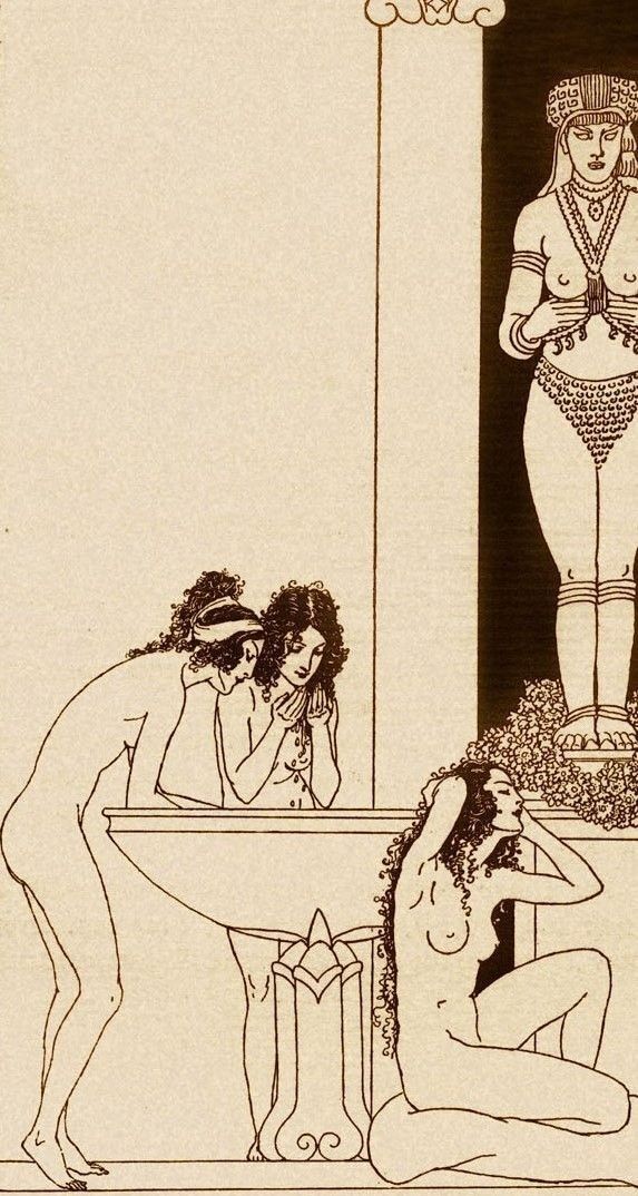 Aubrey Beardsley Damihorn