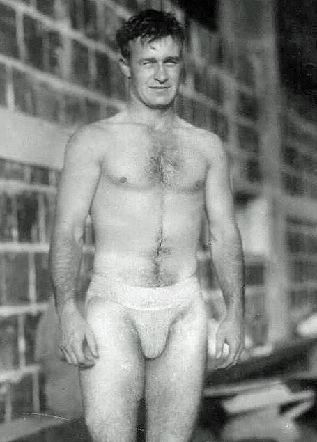 Hot Vintage Men Vintage Dilf In A Jockstrap Phnix