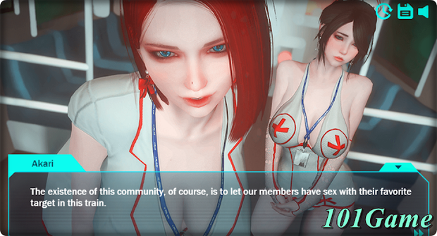 Hentai Style Visual Novel Railway Sex Bonga777