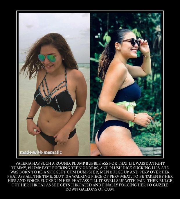 Slutty Lil Spic Sex Object Valeria Soledad Moncada Astryder356