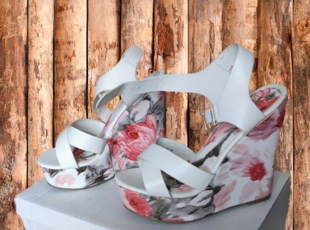 Sexy White Wedge Heels Matuzalixxx