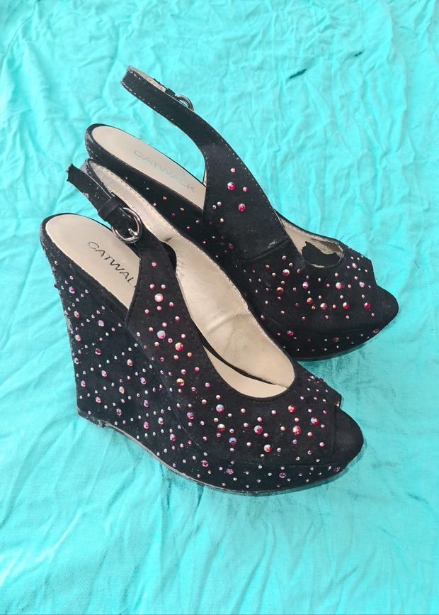 Sexy Black Platforms Wedges Matuzalixxx