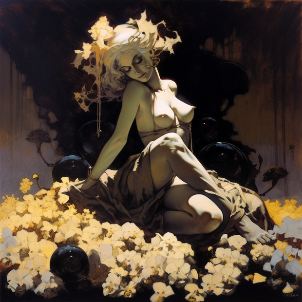 Priestess Of The Golden Wildflowers Midwestslutatti
