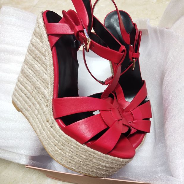 Sexy Red Platforms Wedges Matuzalixxx