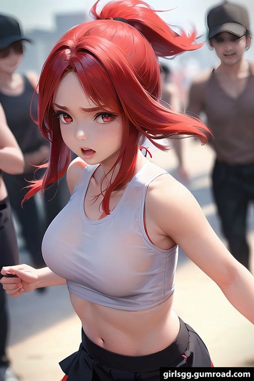 Cute Redhead Got Into Trouble Hentai Ecchi Japman