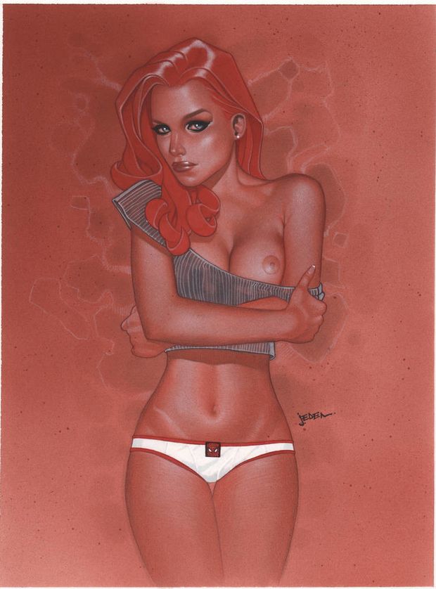 Mary Jane Watson Art By Jason Eden Buttercrumbz