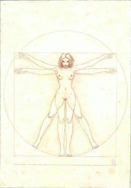 Vitruvian Woman Allforbiddenontumblr