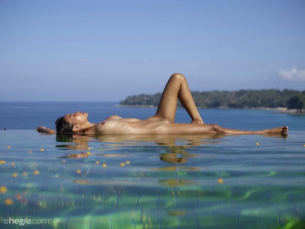 Poolside Beauty Allforbiddenontumblr