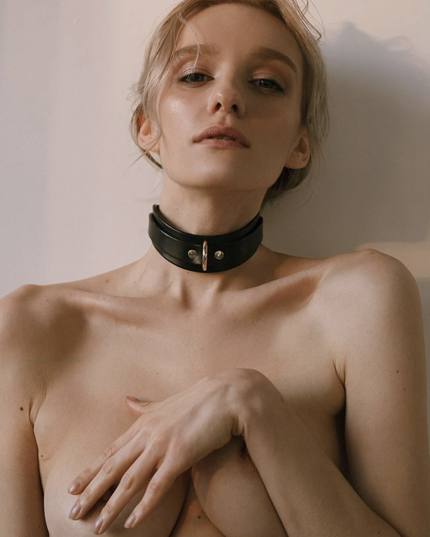 Thethornylittlerose Collared Clamped Gagged Pin 66026845