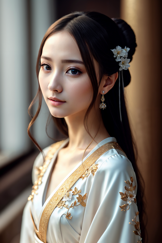 A Modest Woman With Beautiful Eyes Aifox